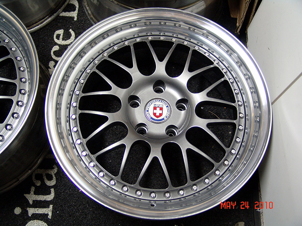 18" HRE 540 3 Piece Forged Wheels