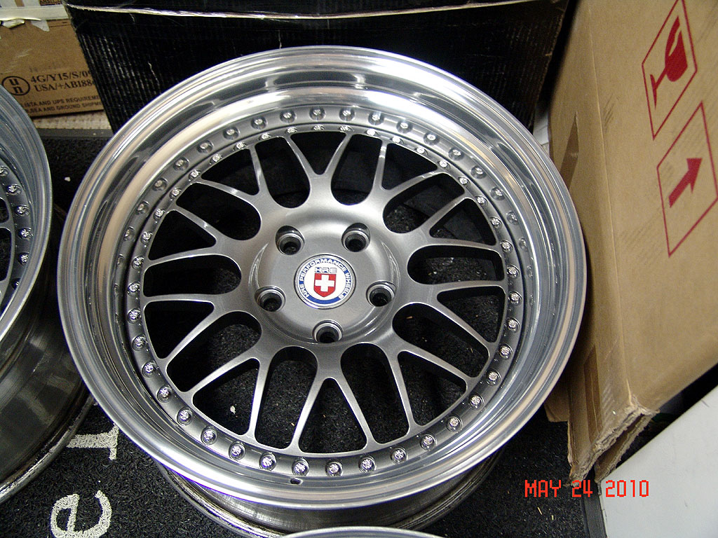 18" HRE 540 3 Piece Forged Wheels