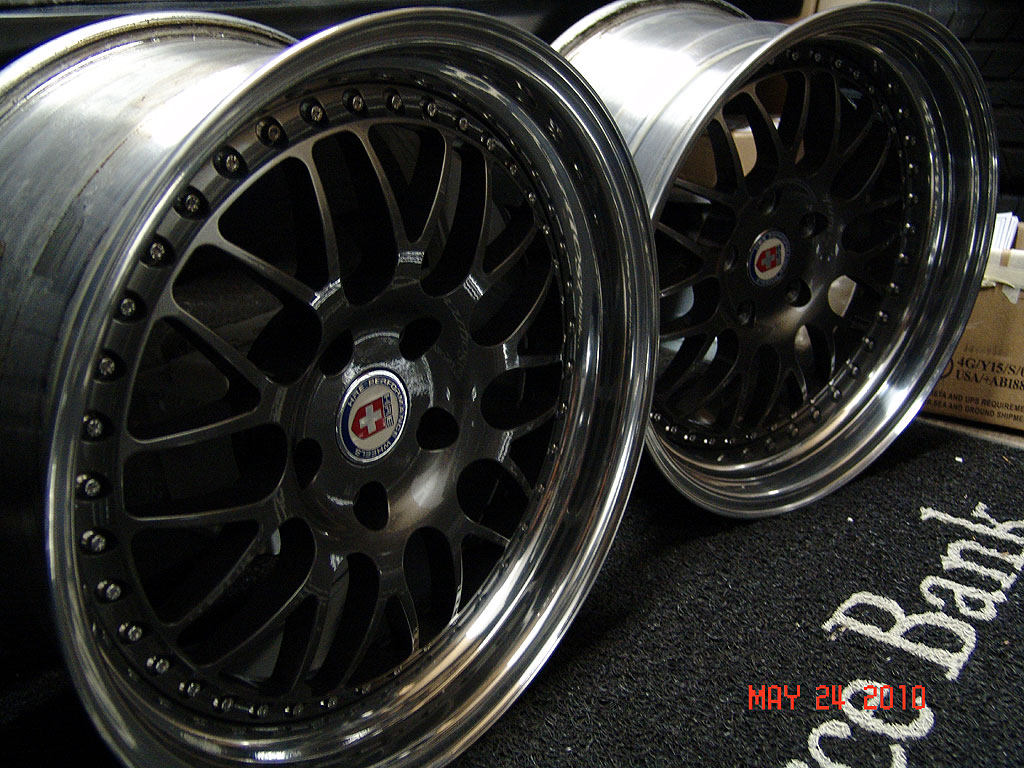 18" HRE 540 3 Piece Forged Wheels
